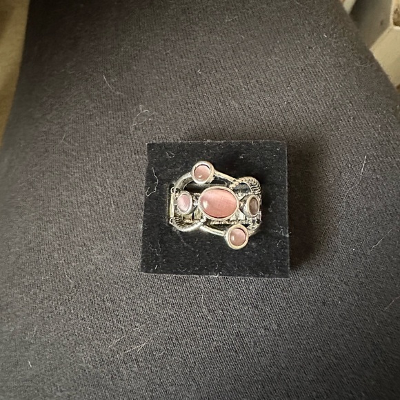 paparazzi | Jewelry | Pink Moonstone Paparazzi Ring With Stretch Back ...